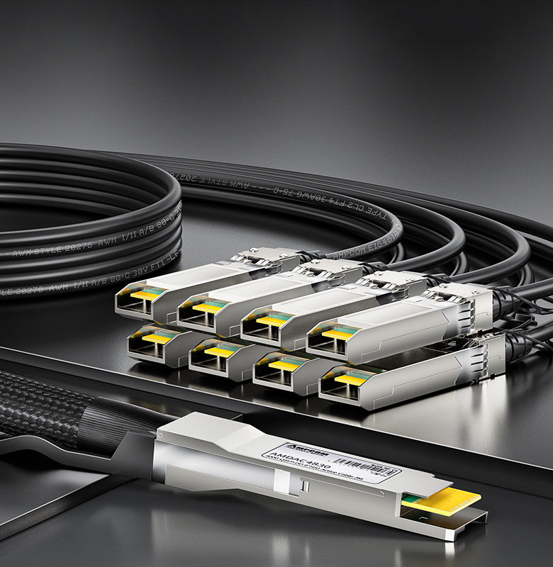 AMPCOM AOC & DAC Cables – High-Speed Active Optical & Direct Attach Cables