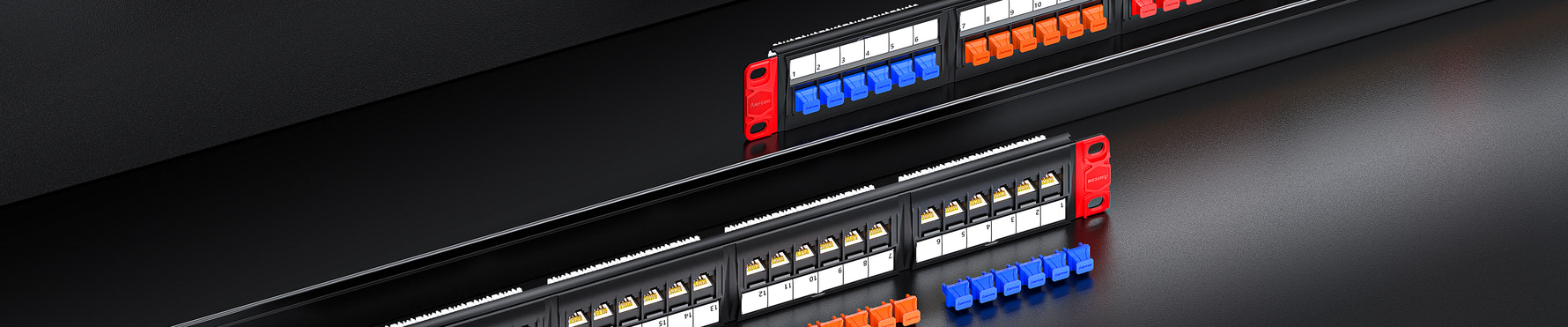 AMPCOM Patch Panels – Professional Network & AV Cable Management Solutions
