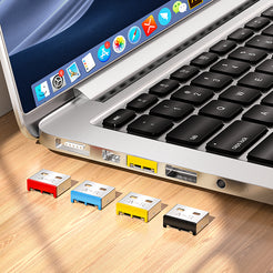 AMPCOM USB Port Lock with Key, USB Metal Port Lock Blocker for PC ...