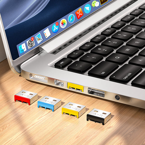 AMPCOM USB Port Lock with Key, USB Metal Port Lock Blocker for PC ...