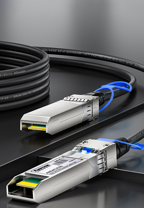 AMPCOM AOC & DAC Cables – High-Speed Active Optical & Direct Attach Cables