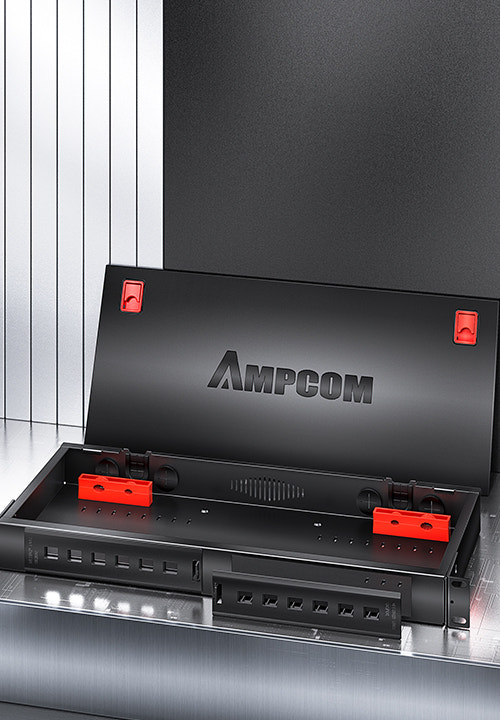 Optical Fiber Terminal Boxs - AMPCOM High-Density Optical Fiber ...